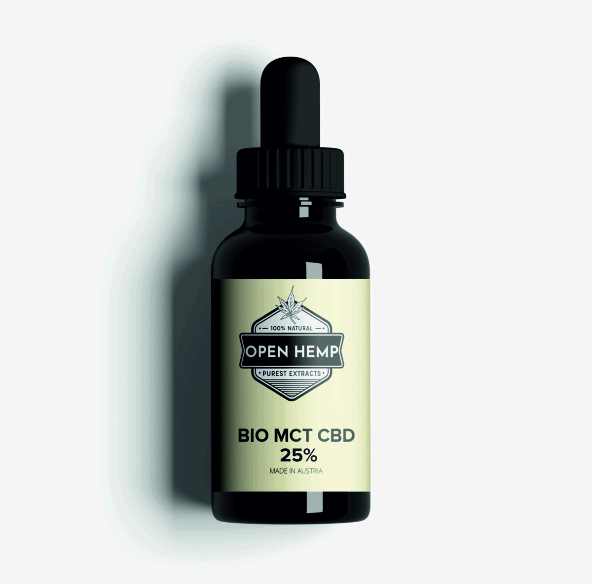 BIO MCT Öl 25% – OPEN HEMP – CBD Online Shop